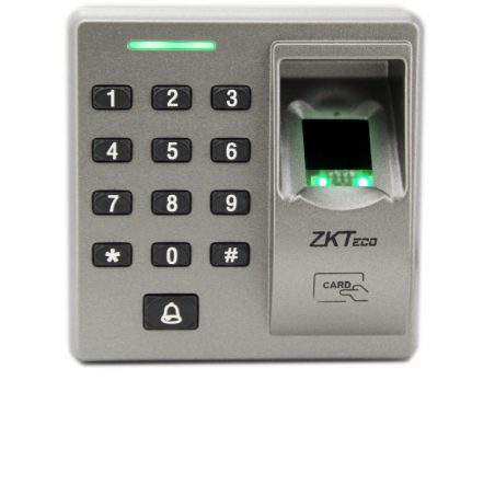 ZK FR1300- LECTORA DE HUELLAS &TARJETAS ID PARA INTERIORES ...