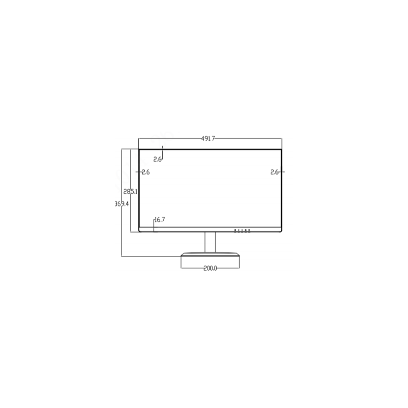 DAHUA DHI-LM22-H200 - Monitor de 22 pulgadas/ Ideal para Trabajo 24/7 ...