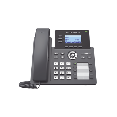 GRANDSTREAM GRP2604P - Teléfono IP Grado Operador, 3 líneas SIP con 6 ...
