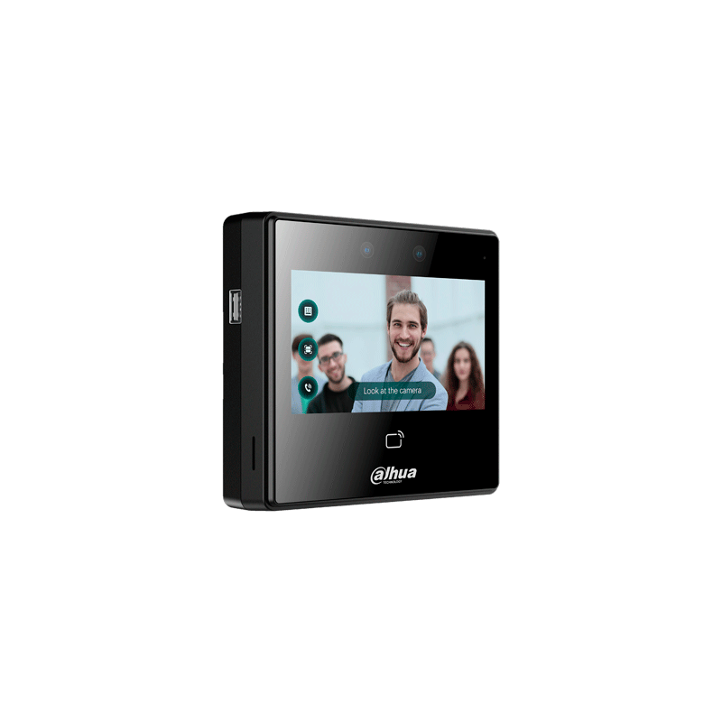 DAHUA DHI-ASI3213A-W - Control de Acceso con Reconocimiento Facial / Pantalla de 4.3 Pulgadas
