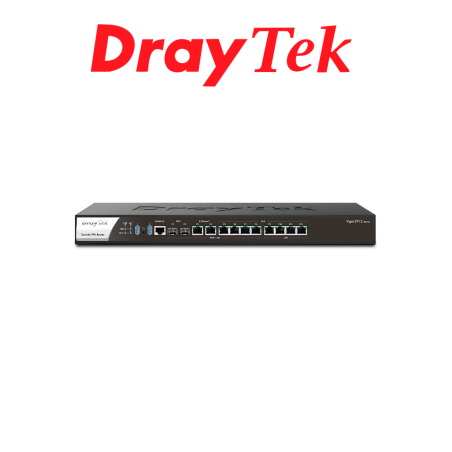 DRAYTEK VIGOR3912- Ruteador Multi-WAN Balanceador de Cargas / Ideal para PyMEs / 8 Puertos ...