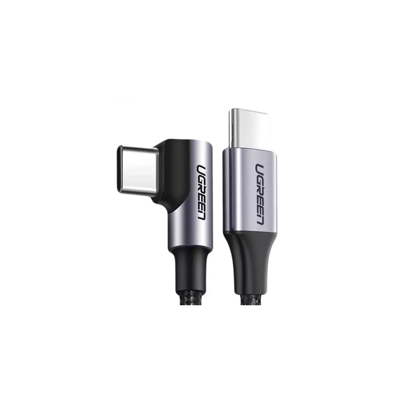 UGREEN 50123 - Cable USB-C a USB-C / 1 Metro / Conector con Ángulo ...