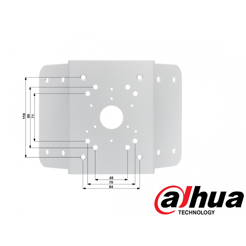 DAHUA PFA151 - Montaje para esquinas compatible con camaras PTZ DAHUA y ...