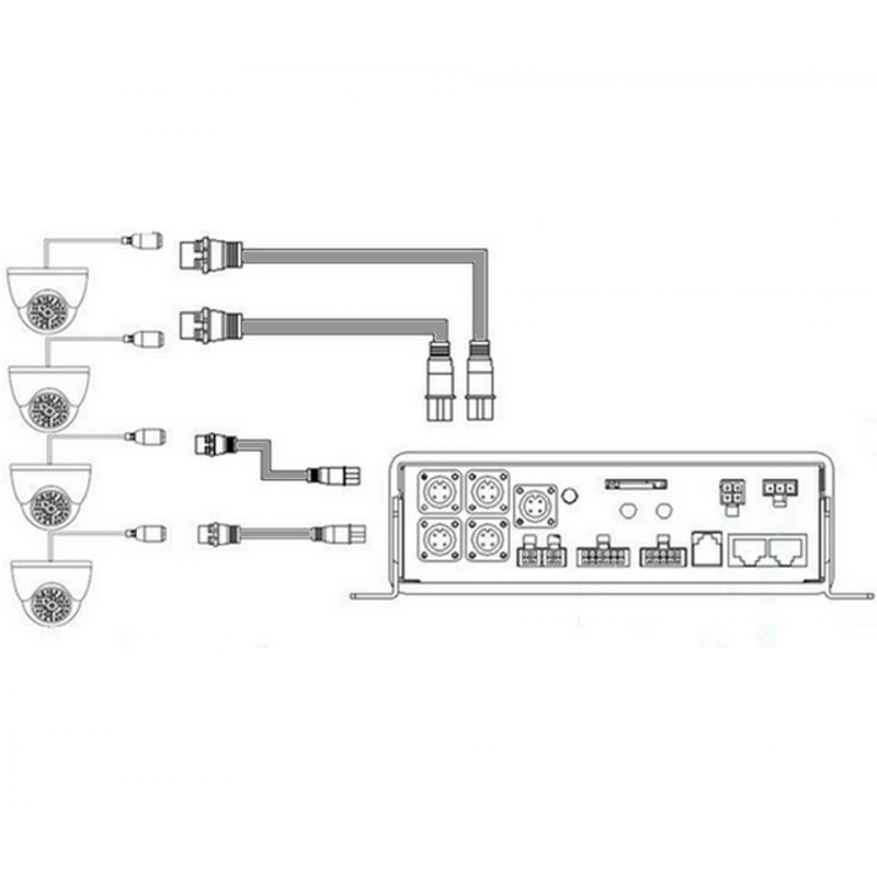 DAHUA CONECT6MTSV2 - Cable Extensor Tipo Aviación de 6 Mts/ Para ...