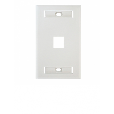 BELDEN AX102660 - Placa frontal / 1 Ventana / Color blanco