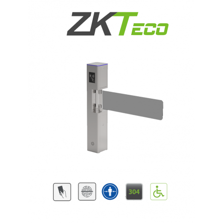 ZKTECO SBT1000S - Puerta de Cortesía Bidireccional / Carril 90 cm ...